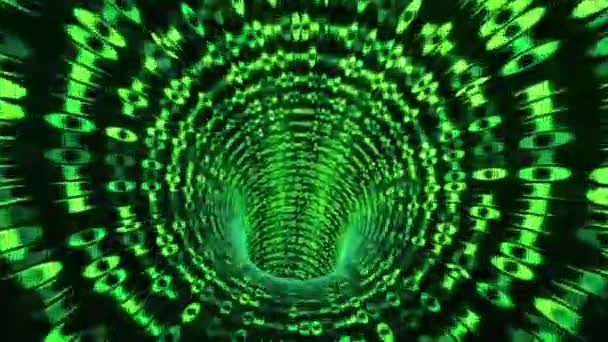 Looping animation of a binary code tunnel. 4k ⬇ Video by © annlarich Stock Footage #305622996