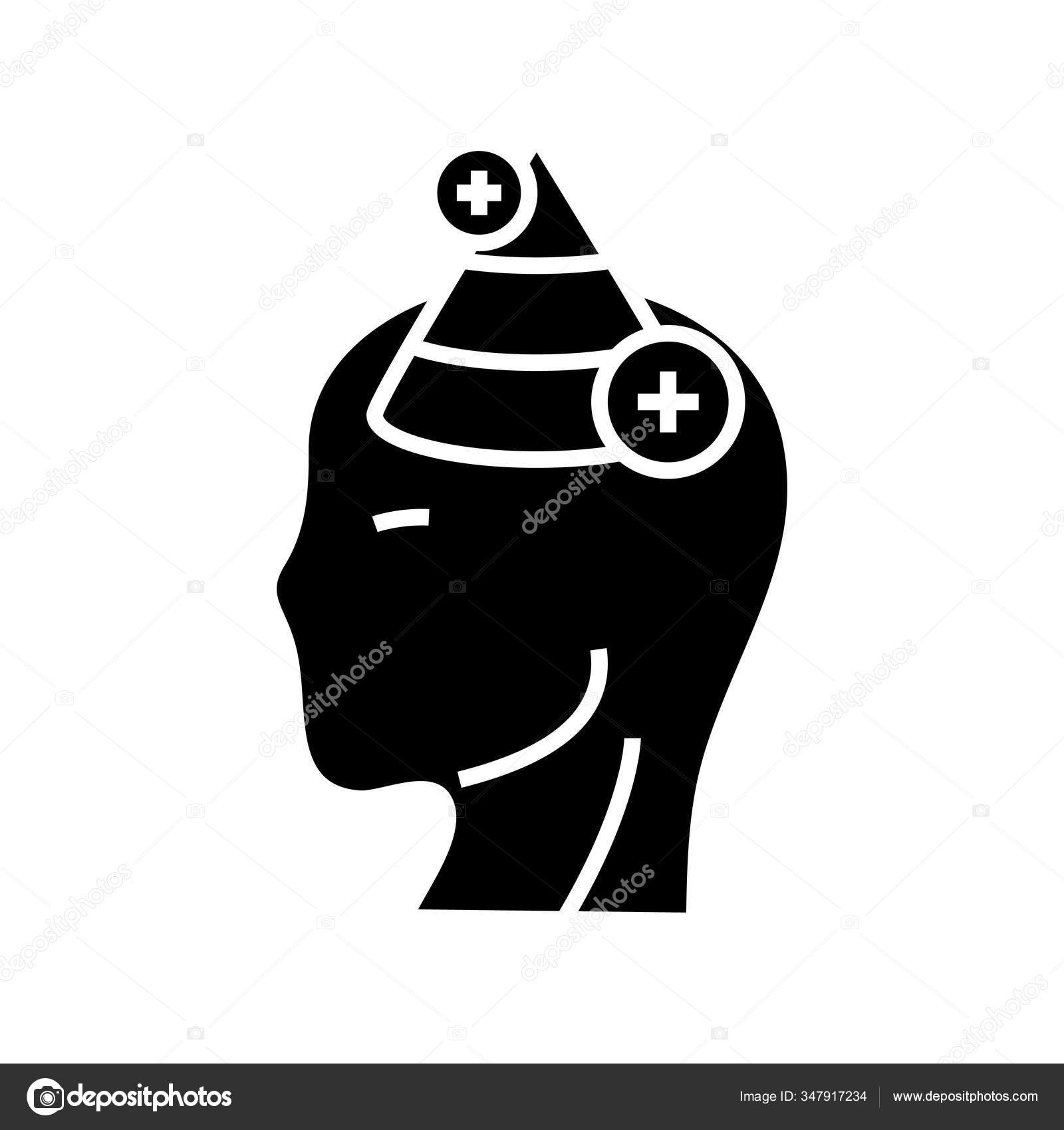 Adding info black icon, concept illustration, vector flat symbol, glyph ...
