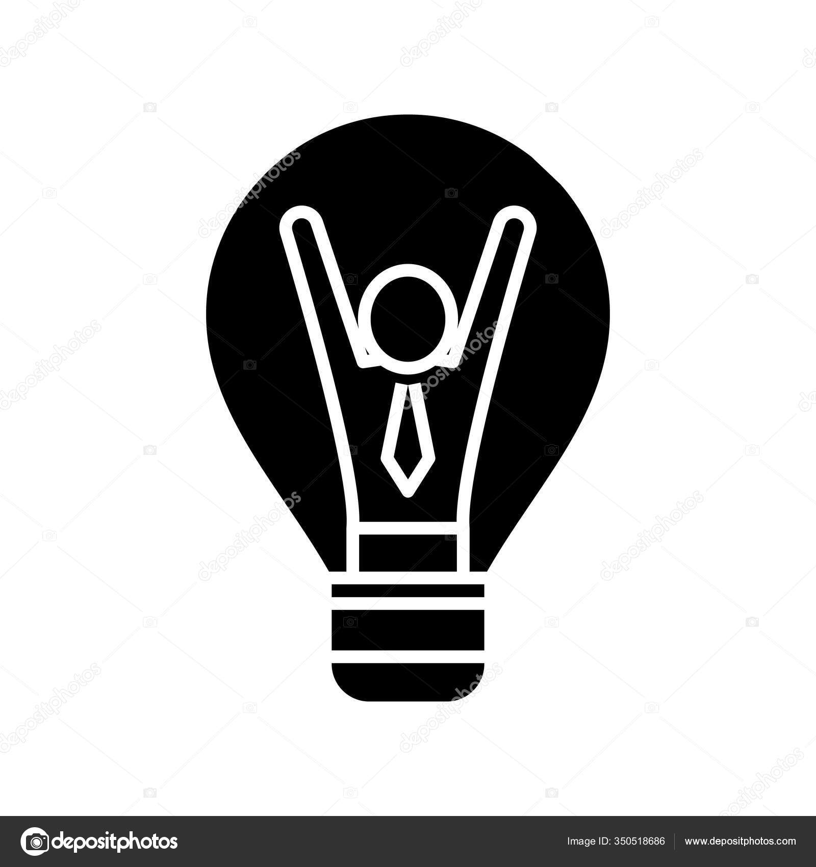 Possibilities black icon, concept illustration, vector flat symbol ...