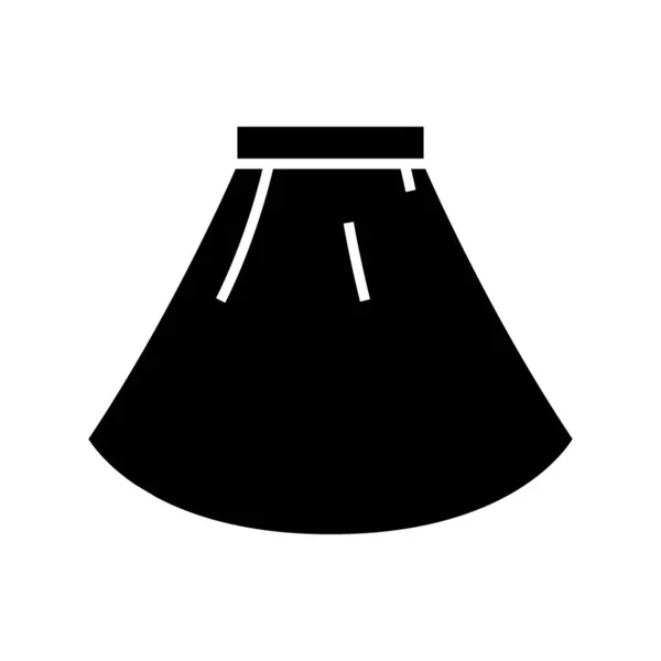 Circle Skirt Outline Vector Icon Thin Line Black Circle Skirt — Stock ...