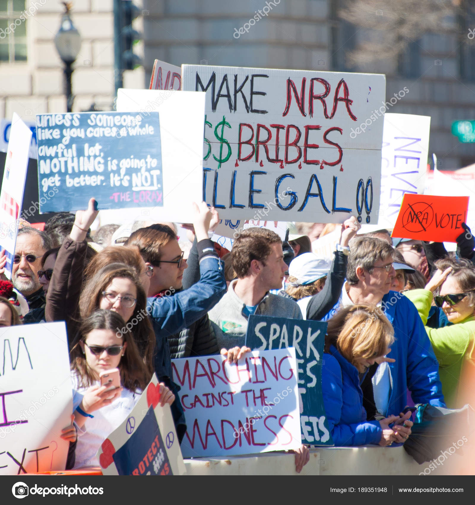 Gun Protest Sign