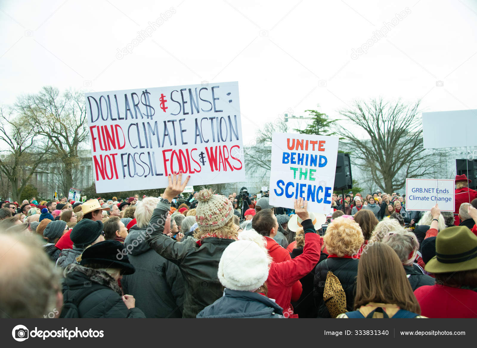Participants Jane Fonda Fire Drill Friday Protest Climate Crisis ...