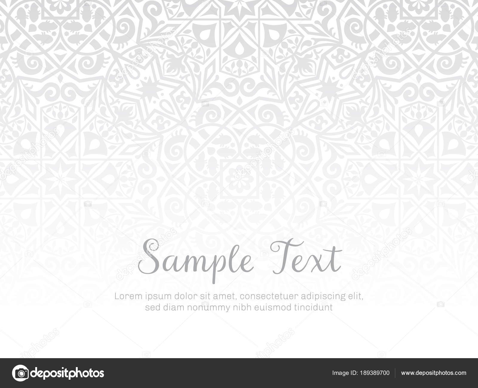 Organic arabesque background design. Light grey. Stock Vector Image by ...