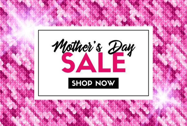 Mothers day sale. Promotion vector template - Stock Image - Everypixel