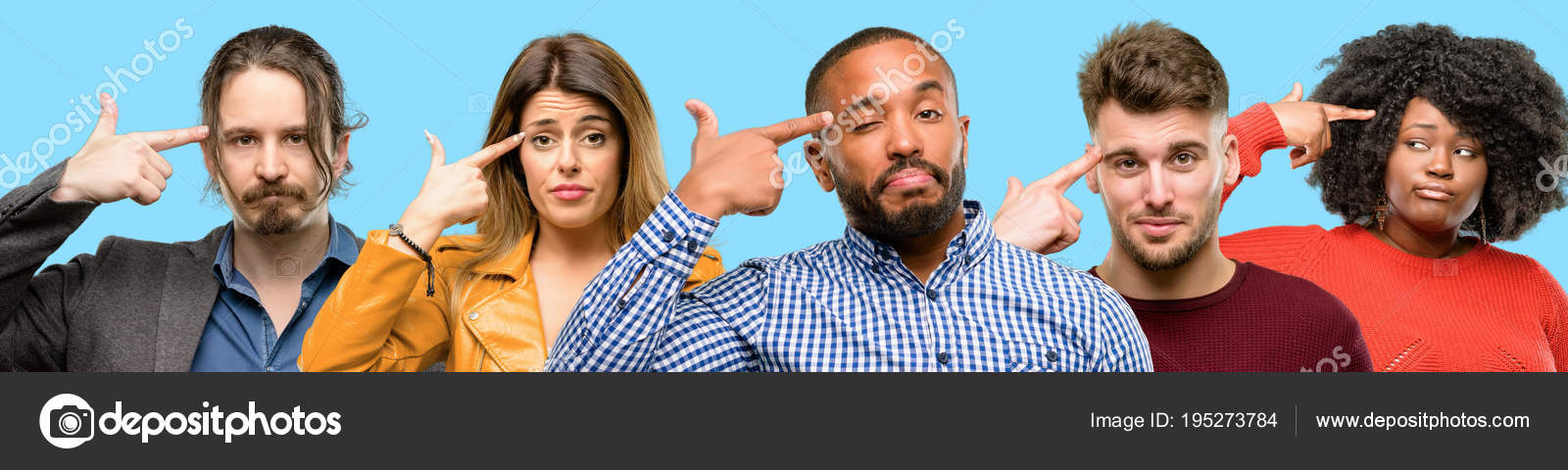 Upset Group Of People