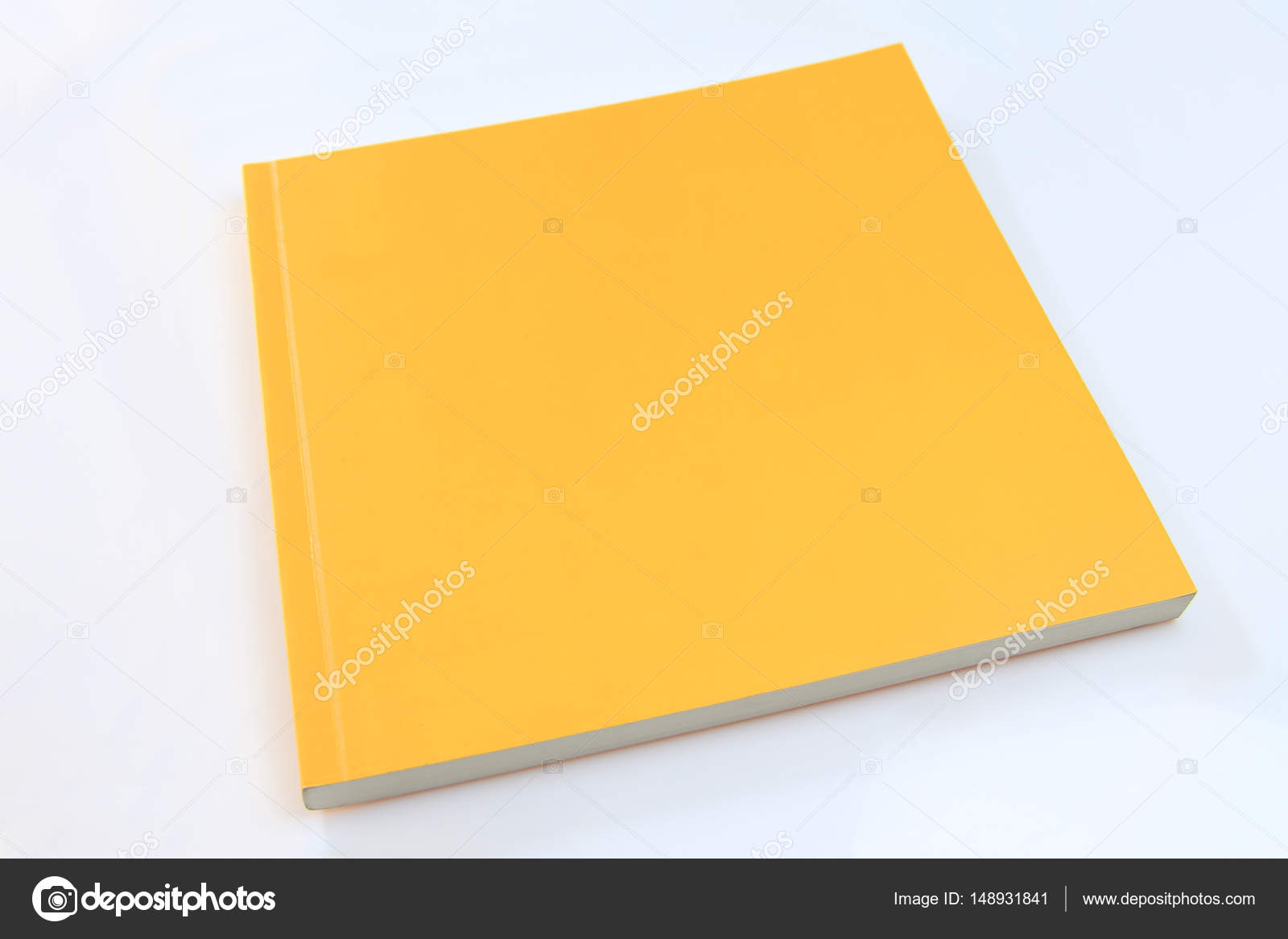 Blank yellow book — Stock Photo © foto76 #148931841