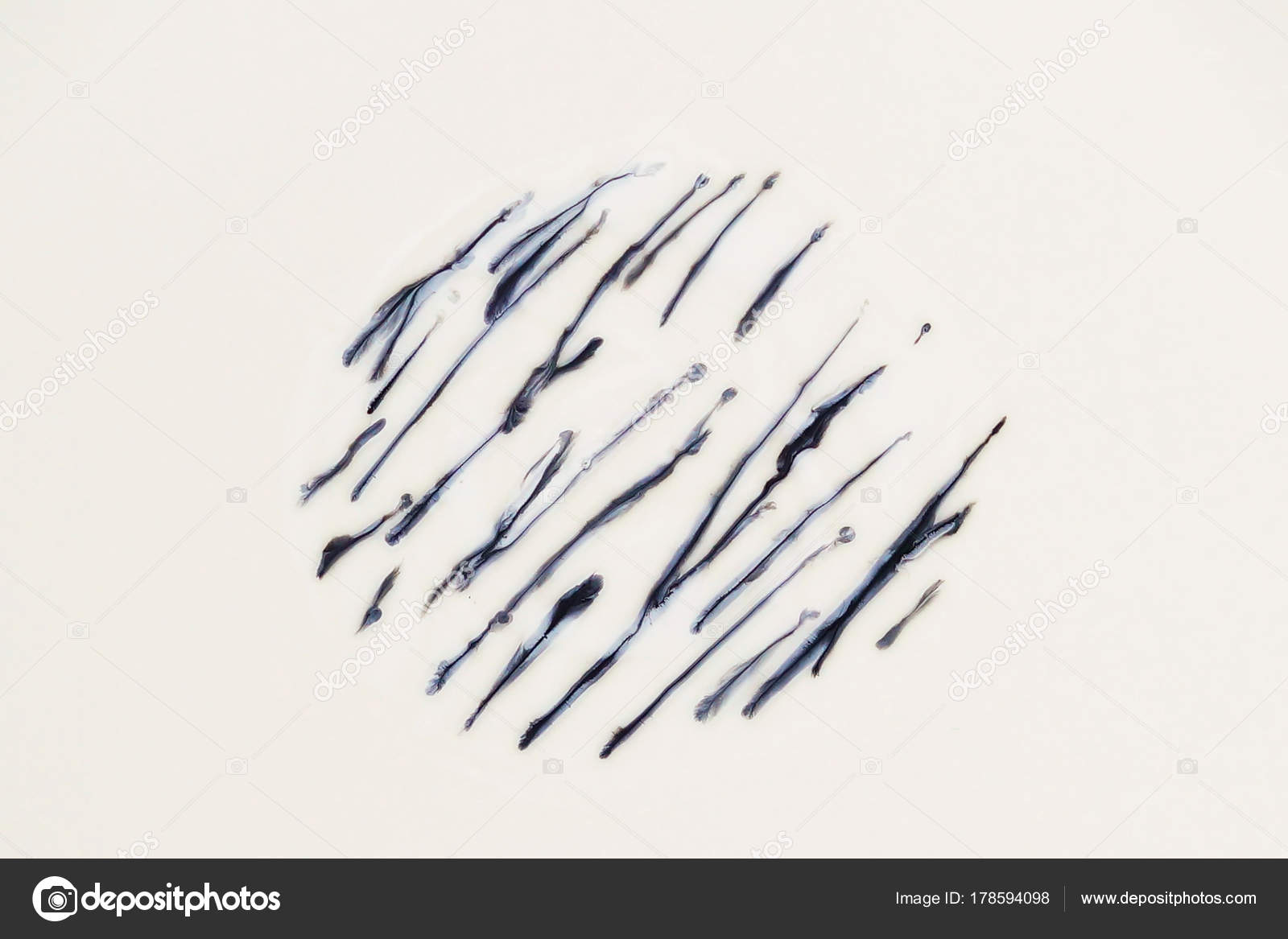 Watercolor Abstract Grey Color Liquid Texture Background Stock Photo by ...