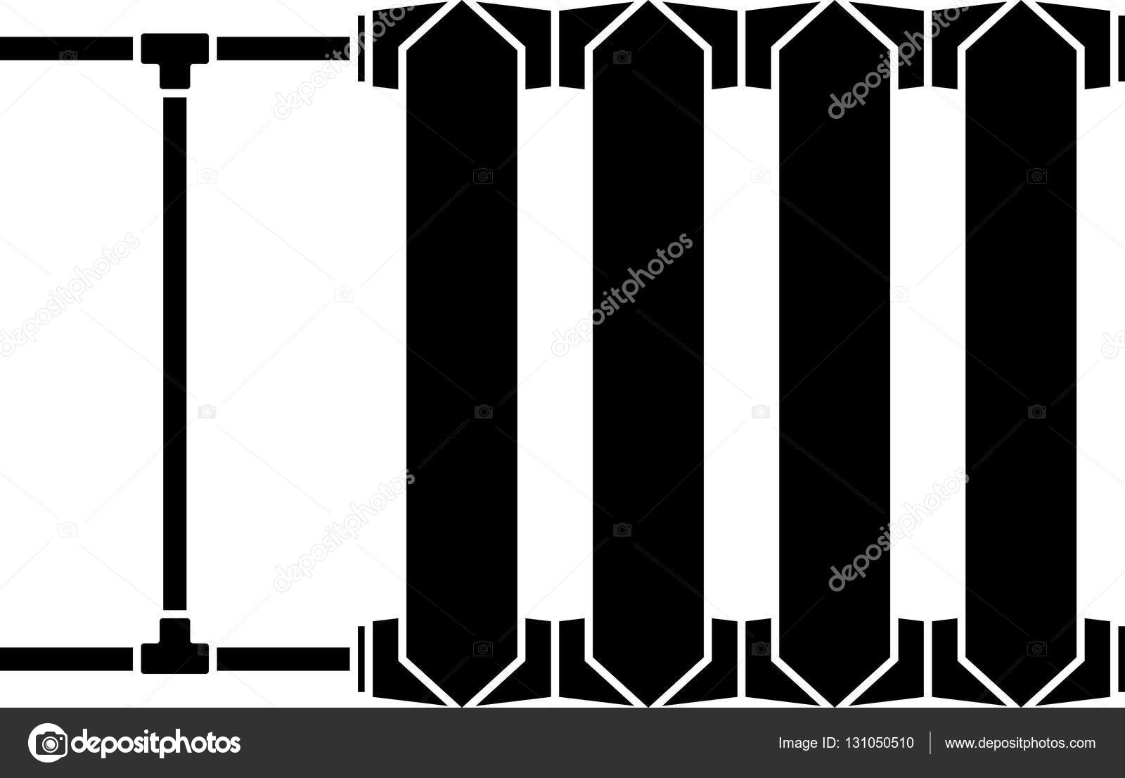 Graphic image of radiator Stock Vector by ©panambapro 131050510