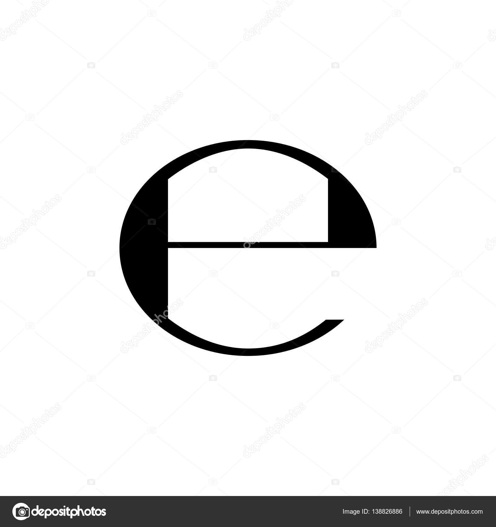 Estimated sign, E mark, E symbol vector design Stock Vector by ©dobdea ...