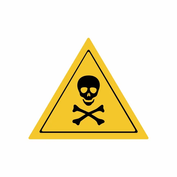 Hazard pictogram, acute toxicity. Vector illustration — Stock Vector ...