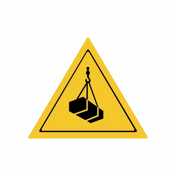 Suspended Load Hazard Sign — Stock Vector © okeen_ #5752058