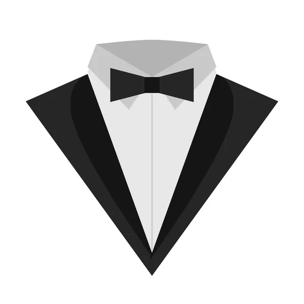 Icono de dibujos animados traje formal hombres — Vector de stock ...
