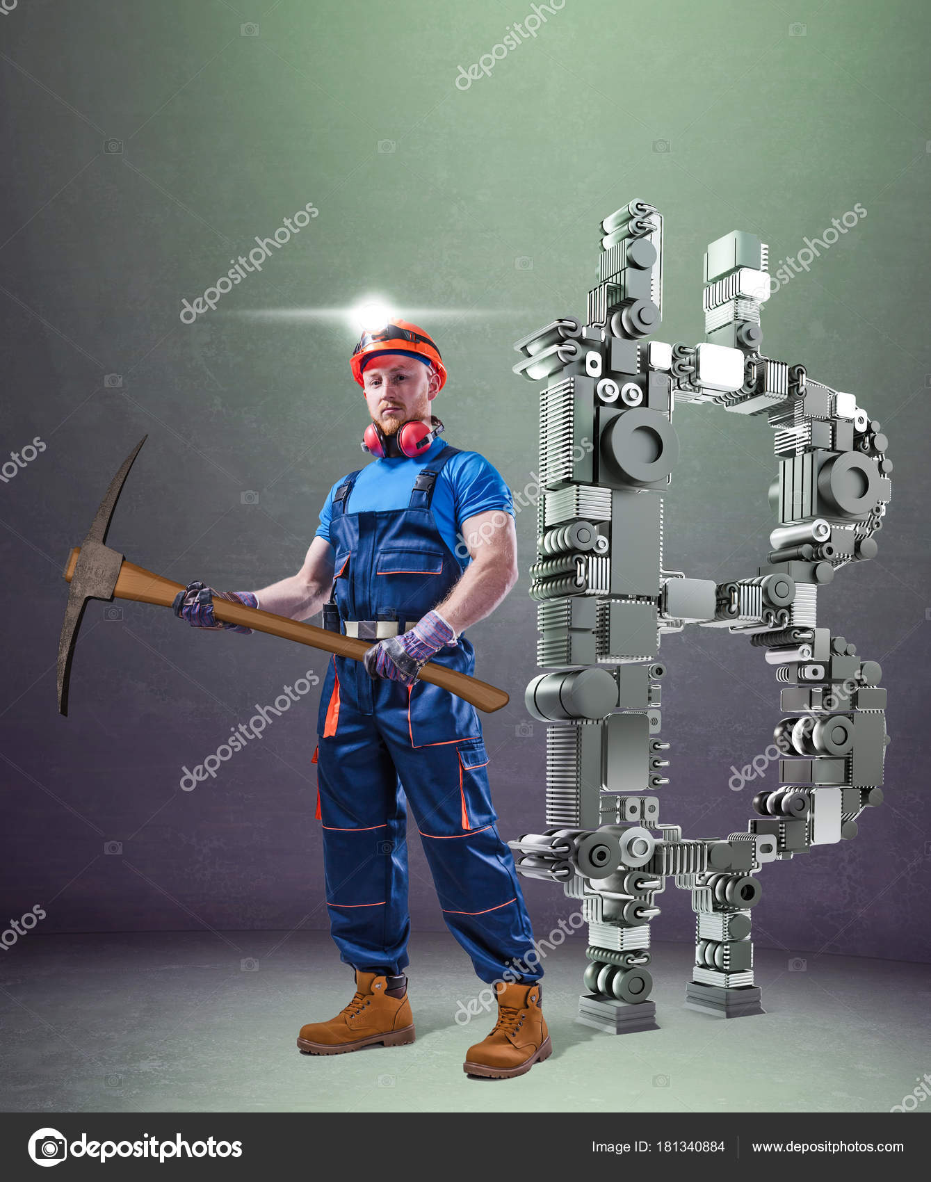 Macro View Miner Devices Technology Mining Cryptocurrency Mining ...