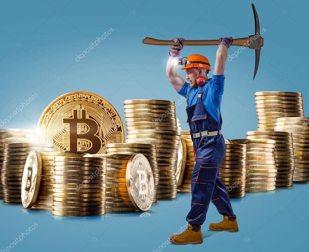 Macro View Miner Devices Technology Mining Cryptocurrency Mining ...