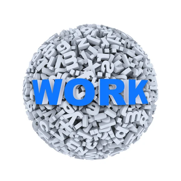 Penalty word in 3d letters on a ball — Stock Photo © iqoncept #50443509