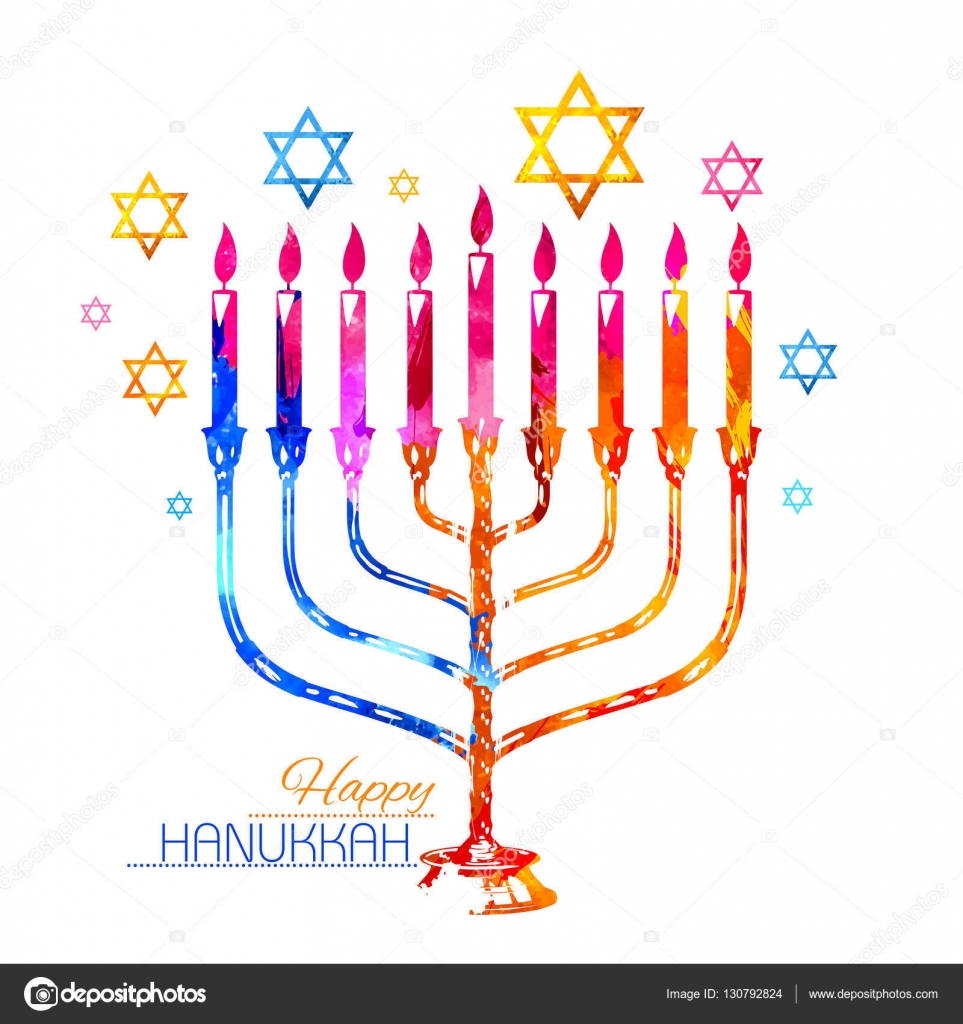 Happy Hanukkah, Jewish holiday background Stock Vector Image by ...
