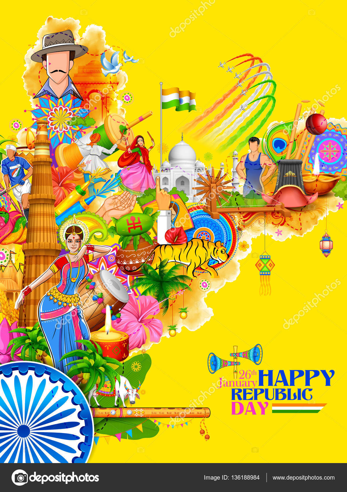 Incredible India Drawings For Kids