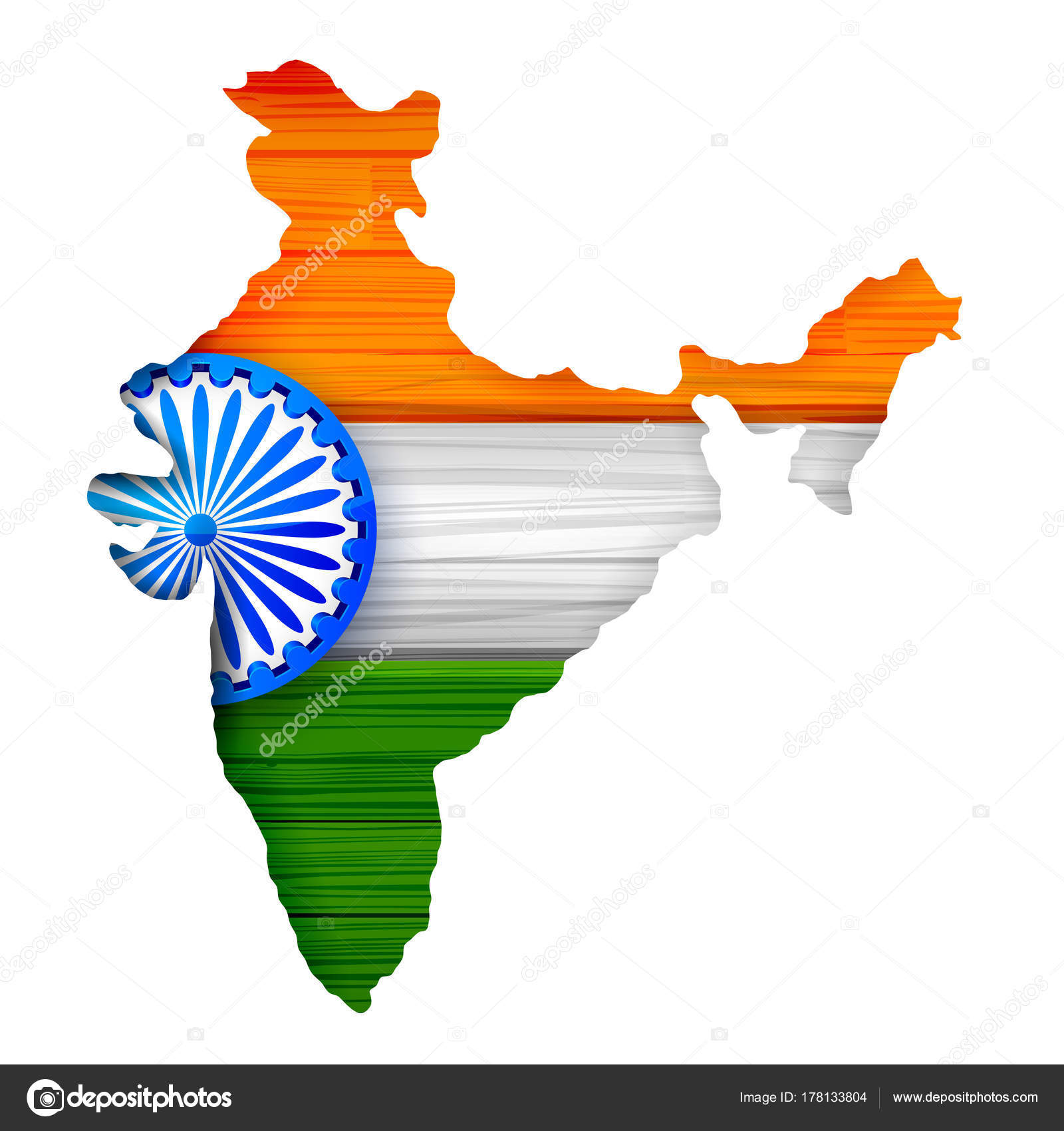 Indian Flag Map Images Free - Infoupdate.org