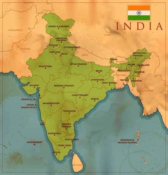 Map Of Asia And India - Map