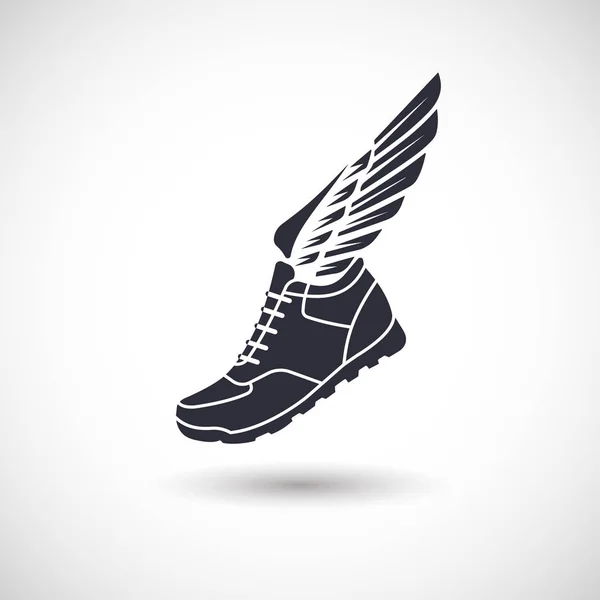 Shoes with wings icon Vector Art Stock Images | Depositphotos