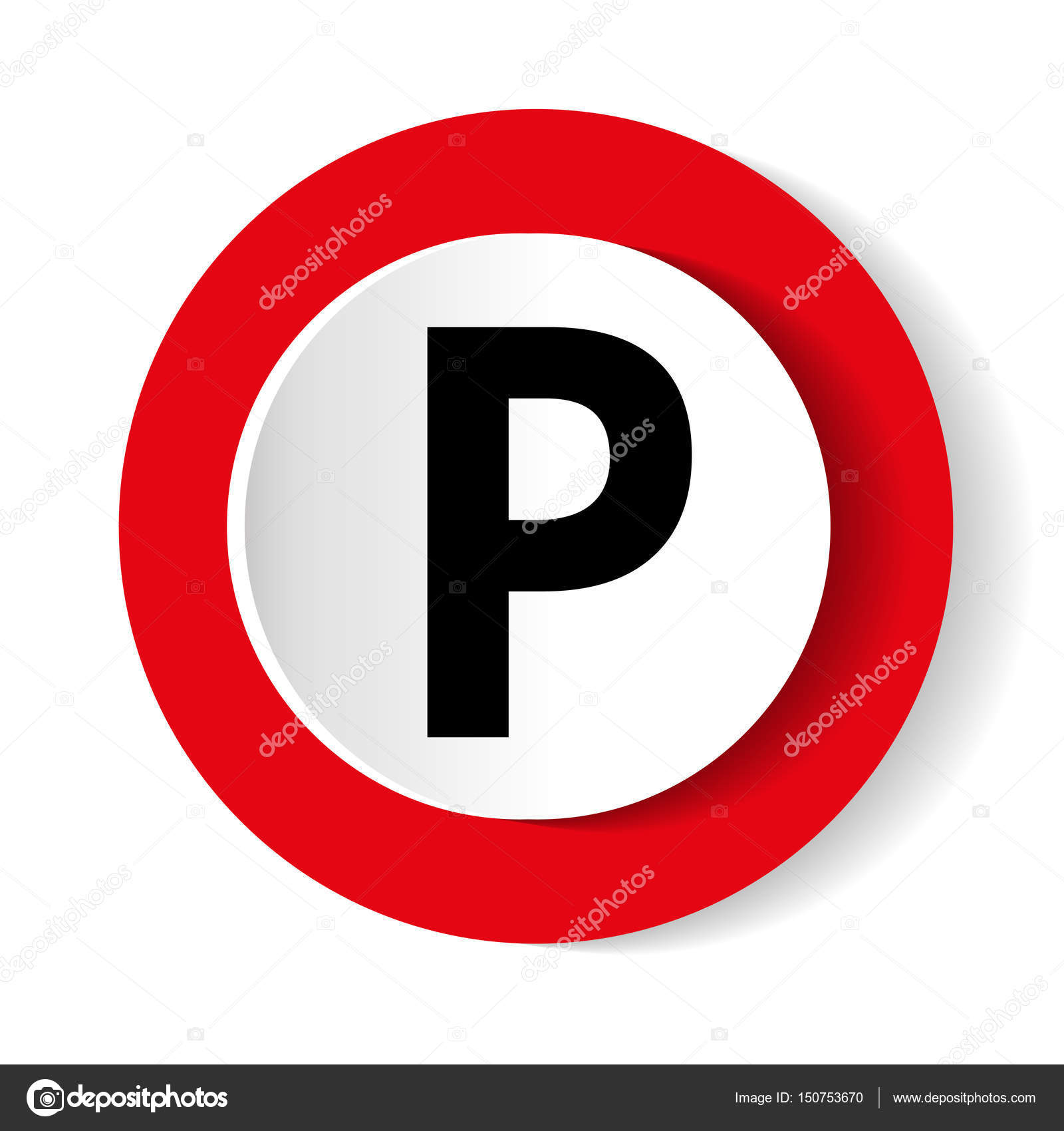 Parkir mobil ikon datar tanda logo label Vektor Stok oleh ©natalipopova ...