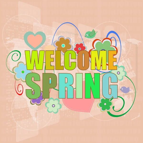 Welcome spring Stock Photos, Royalty Free Welcome spring Images ...