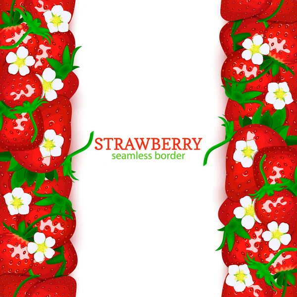 864 Strawberry border Vector Images | Depositphotos