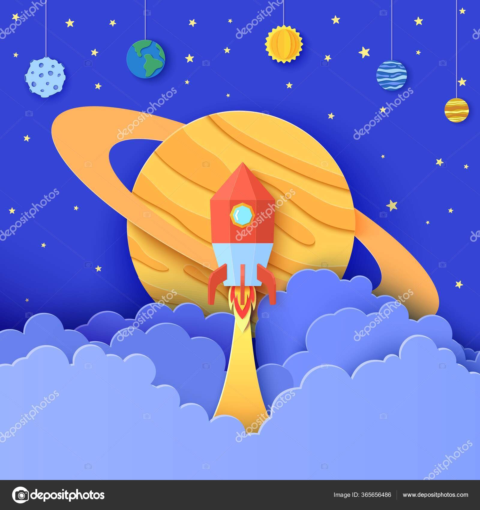 Planet Jupiter Cut Out