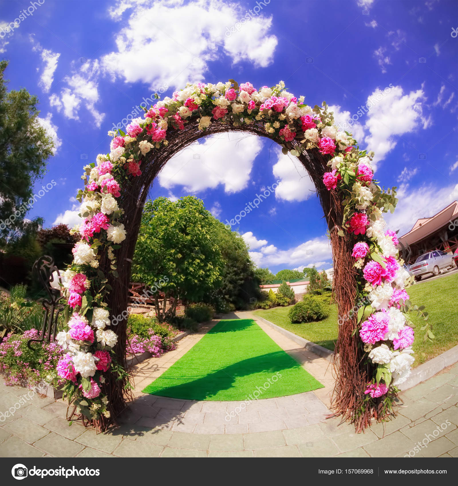 Wedding New Flower Gate Decoration | Best Flower Site