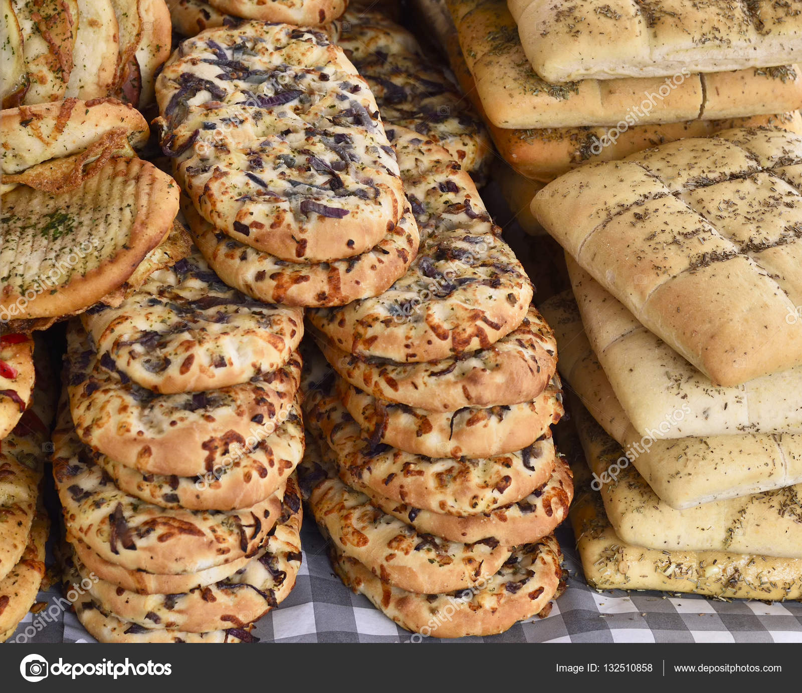 Baked goods at a bakery Stock Photo by ©Eivaisla 132510858