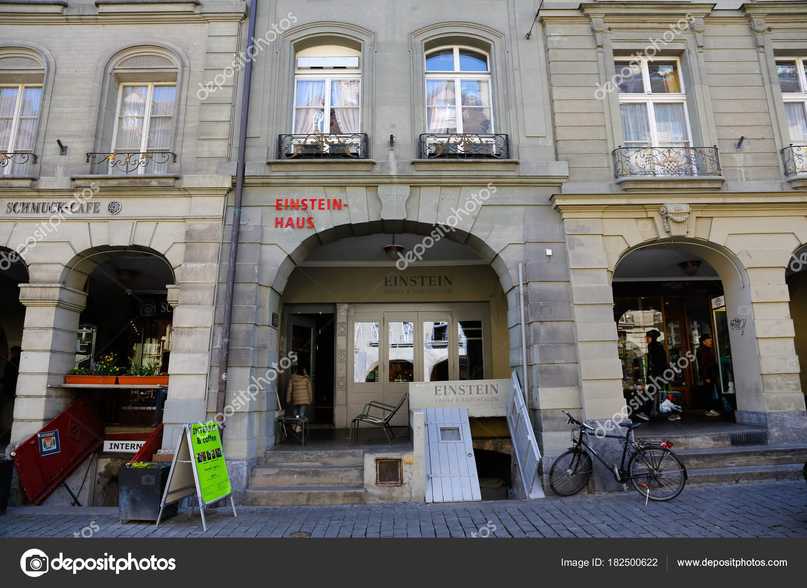 The Albert Einstein Museum in the Old Town of Bern – Stock Editorial ...