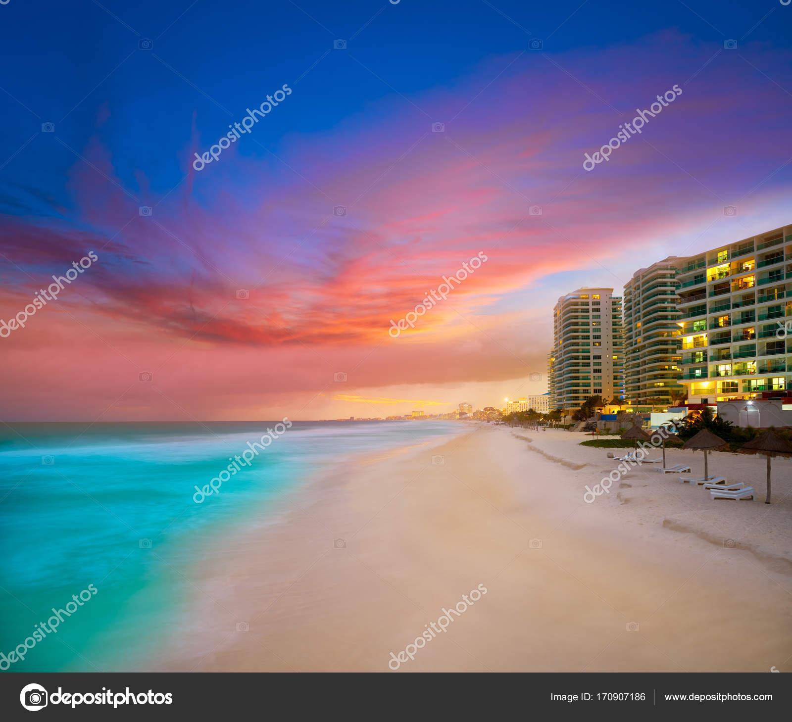 Mexico Beaches Sunset