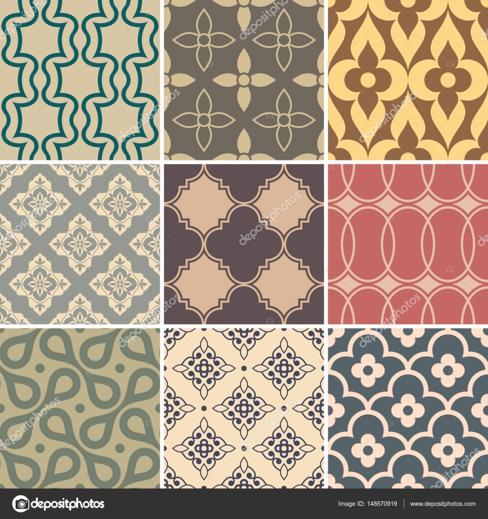 Simple Vintage Wallpaper Patterns