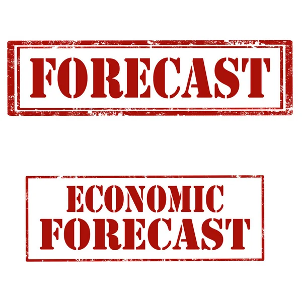 Economic forecasts imágenes de stock de arte vectorial | Depositphotos