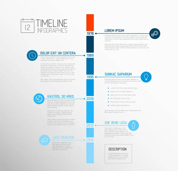 Timeline vertical Stock Vectors, Royalty Free Timeline vertical ...