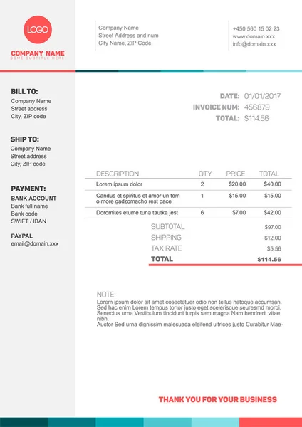 6,211 Tax invoice Vector Images | Depositphotos