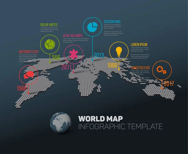 Map with pointer marks communication concept Stock Vector Image by ©orson #133022740