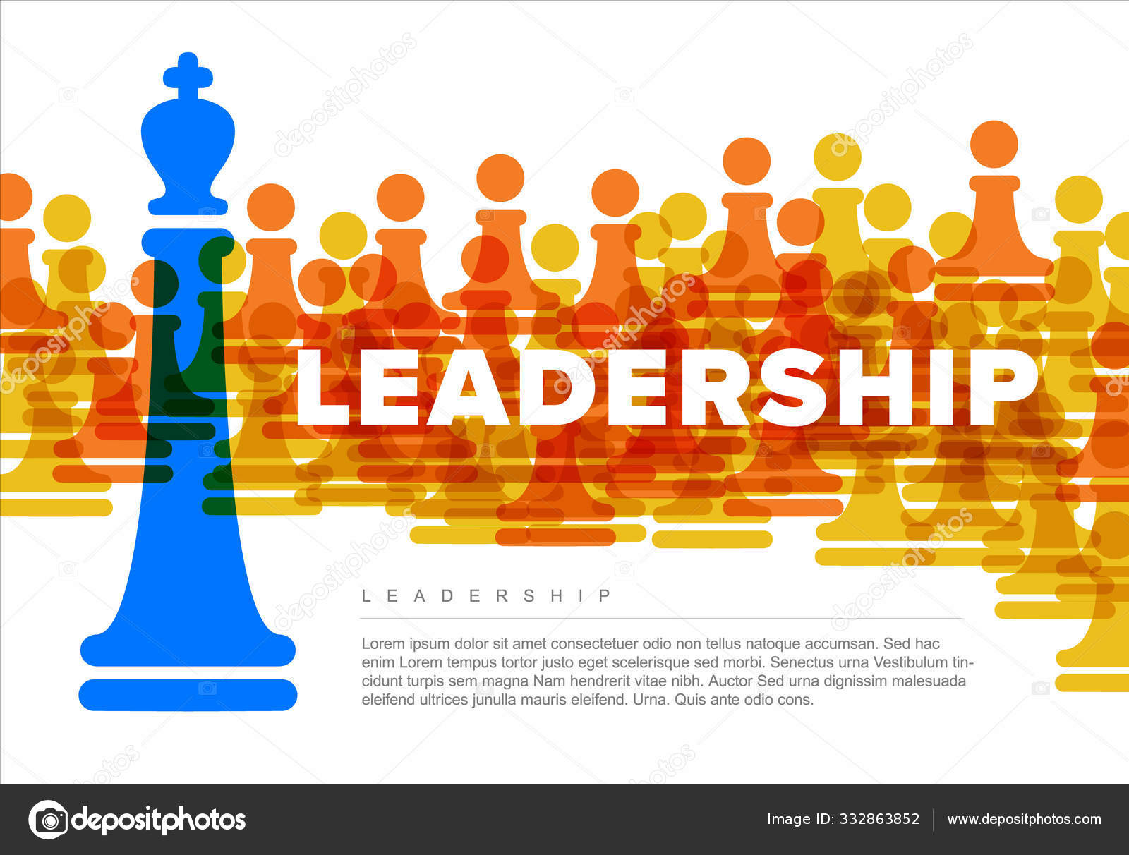 Leadership concept illustration Stock Vector Image by ©orson #332863852