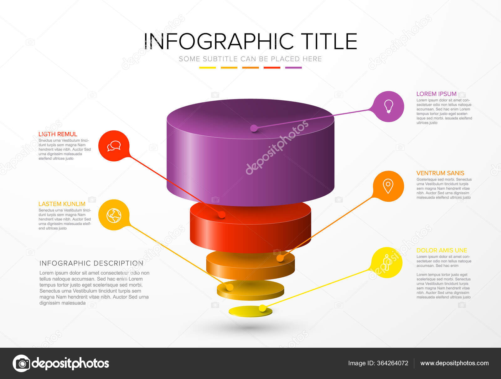 Layered Infographic Template