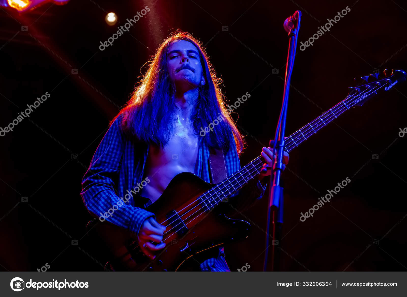 Stone Dead band performing on Music Festival — Stock Editorial Photo ...