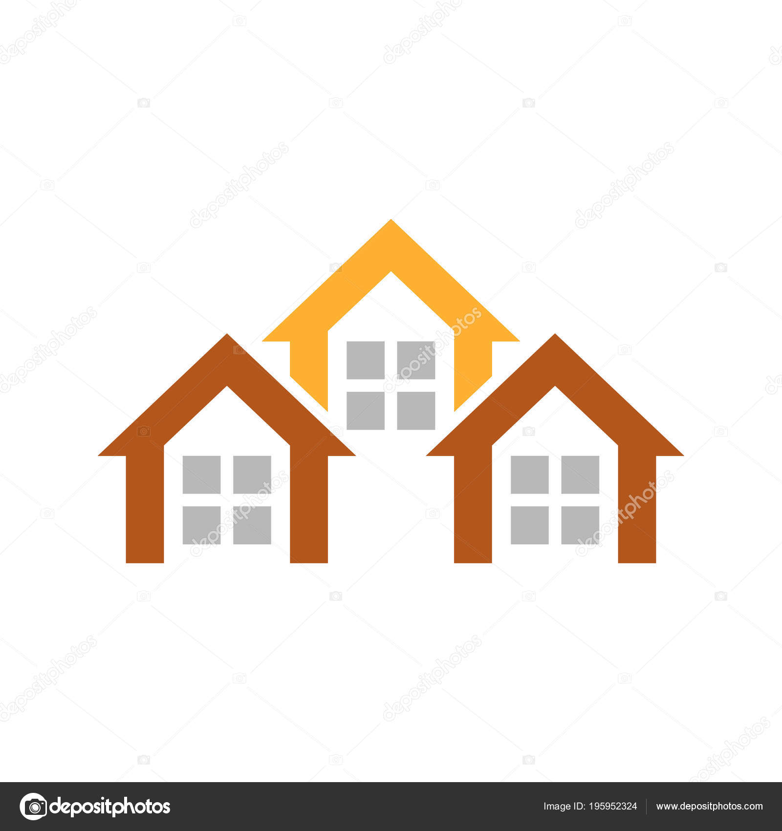 Home Sign Symbol Logo Vector — Stock Vector © mikailain #195952324