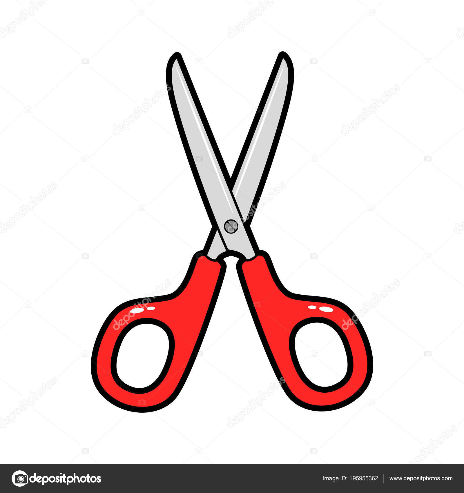 Animated Scissors Clip Art