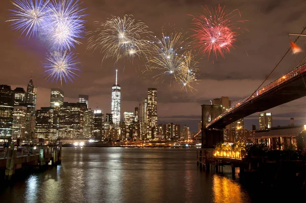 Fireworks in New York City Stock Photo by ©katy89 141526950