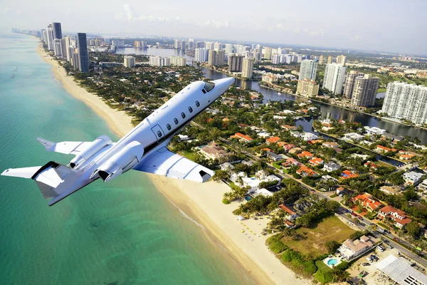 Helicopter tour over Miami beach Stock Photo by ©katy89 142236216