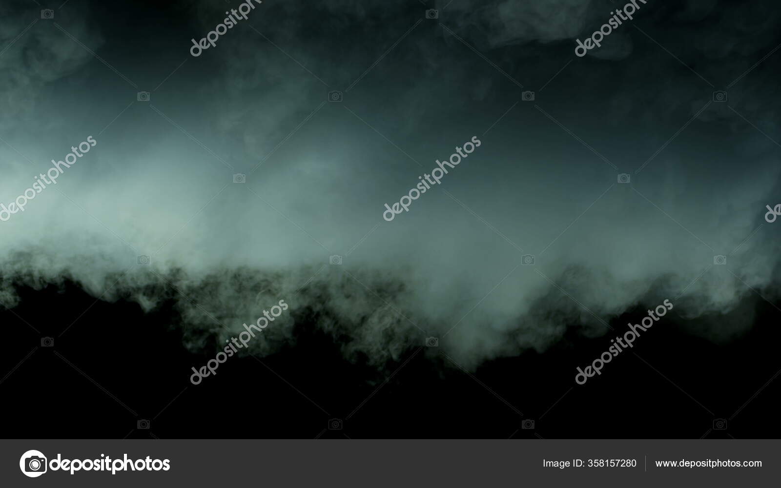 Real Thunder Lightning Storm Clouds Photo Shooted Dark Background Dry ...