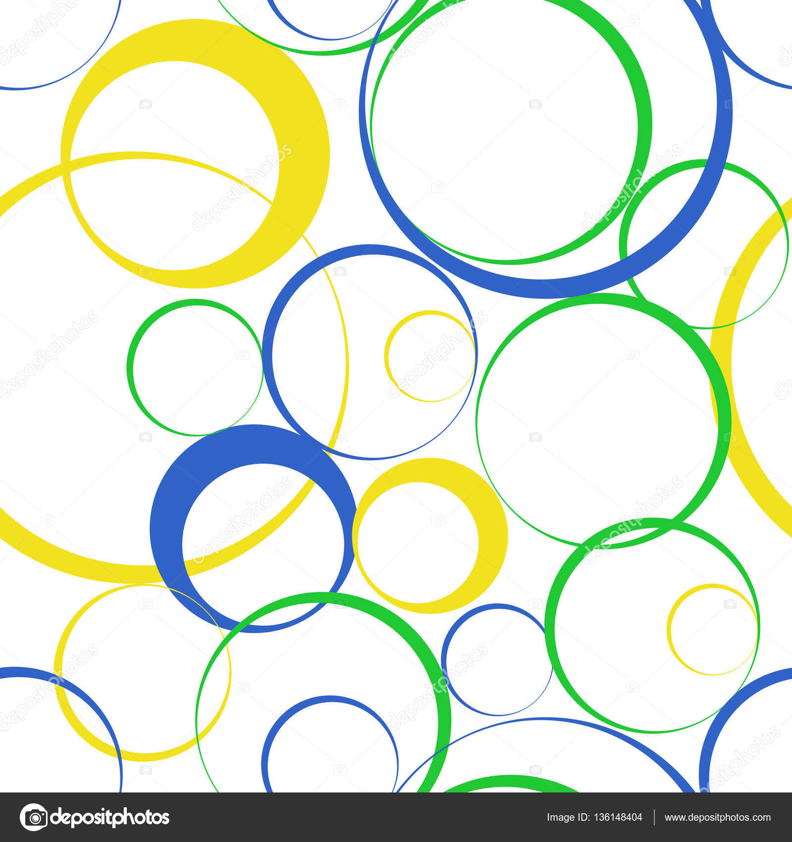 Graphic Design Pattern Circles