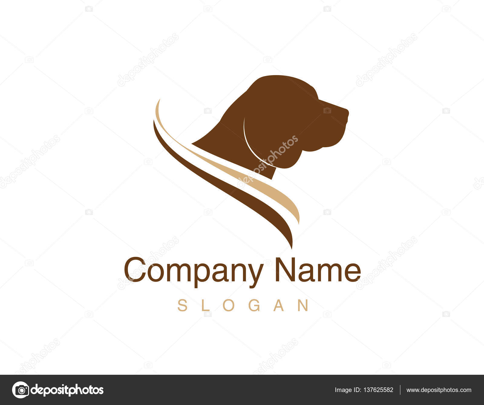 Beagle dog logo Stock Vector by ©javierparradesign 137625582