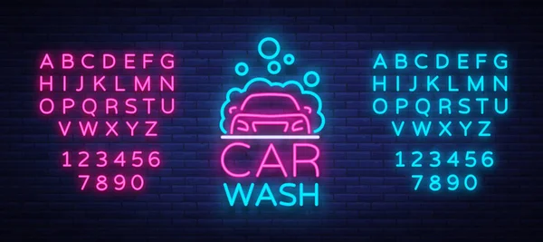 Carwash logo imágenes de stock de arte vectorial | Depositphotos