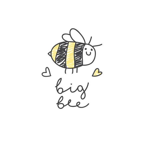 Big bee logo Stock Vector Image by ©redcollegiya #165046564