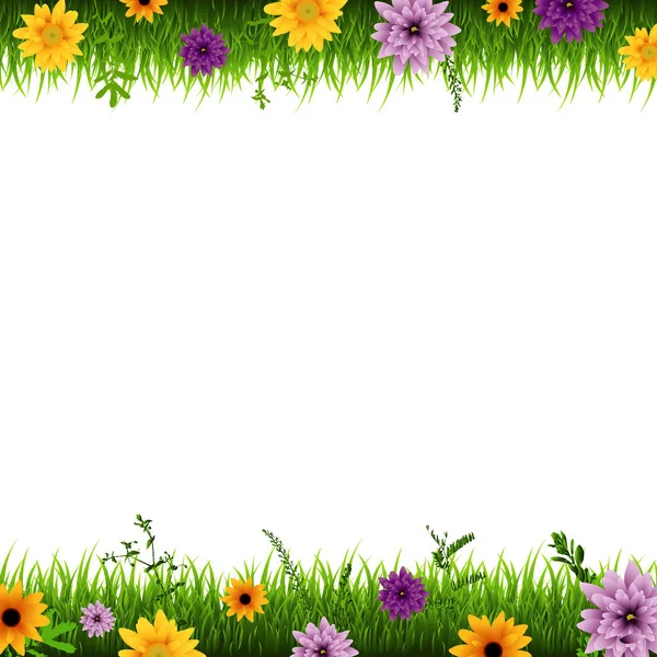 Springtime bloom borders — Stock Photo © gvictoria #5061098